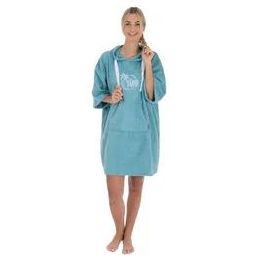 WEWO-Fashion Badeponcho WEWO FASHION "8500", blau, L:88cm, Frottier, Hausm&auml;ntel, Oversize
