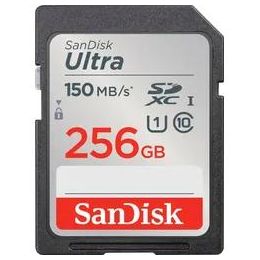 Sandisk Speicherkarte "Ultra SDXC", schwarz, 256 GB, Speicherkarten