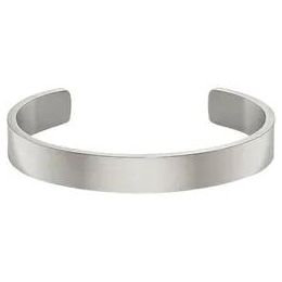 Armspange Bruno Banani "Schmuck Geschenk Armschmuck", silber (edelstahlfarben), Armb&auml;nder, Damen, Edelstahl, Armspange