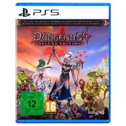 Kalypso MEDIA Spielesoftware "Dungeons 4 - Deluxe Edition", transparent (ohne farbbezeichnung), PlayStation 5, Spielesoftware