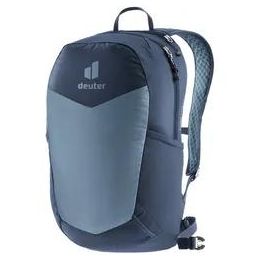 Wanderrucksack Deuter "SPEED LITE 13", blau (atlantic, ink), Rucks&auml;cke, B/H/T: 24cm x 44cm x 15cm, Obermaterial: 100% Polyamid, f&uuml;r Erwachsene, innenfach und zwei Seitentaschen, B:24cm H:44cm T:15cm