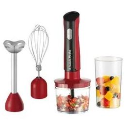 Russell Hobbs Stabmixer "Desire 3in 1 27140-56", rot, B:6cm H:6cm T:23,2cm, Mixer, rot