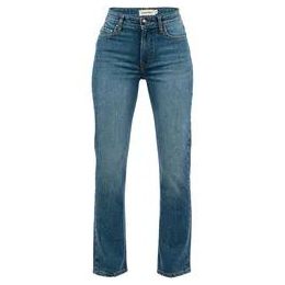 Straight-Jeans SURI FREY "Straight Leg Jeans SFY Freyday", Damen, Gr. XXL, EURO, blau (blau 500), Obermaterial: 99% Baumwolle CO. 1% Elasthan EL., Jeans Straight-Jeans