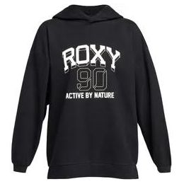 Hoodie Roxy "Essential Energy", Damen, Gr. XS, schwarz, Obermaterial: 100% Walkfrottier;, Sweatshirts Hoodie