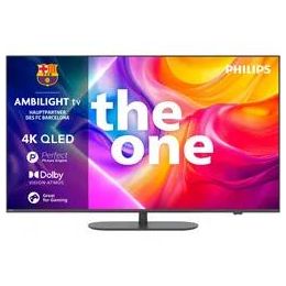 Philips QLED-Fernseher "55PUS9000/12", Energieeffizienz: F (A-G), grau, 55 &prime;&prime;, Fernseher