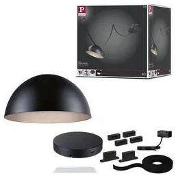 Paulmann H&auml;ngeleuchte "ULine Gurt Belt Starterset 5m 12W Schwarz", schwarz, 1, &Oslash; 25cm H: 4cm, 11 Stk., Leuchten, H&auml;ngeleuchte