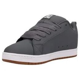 Sneaker DC Shoes "COURT GRAFFIK", Herren, Gr. 47, wei&szlig; (grau, wei&szlig;), Leder, Schuhe Sneaker