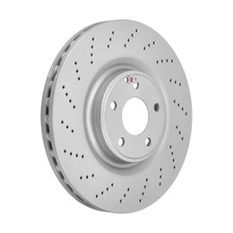 ATE Bremsscheibe 24.0132-0180.1 vorne rechts links Gelocht 344mm f&uuml;r MERCEDES-BENZ A2184210412 2184210412