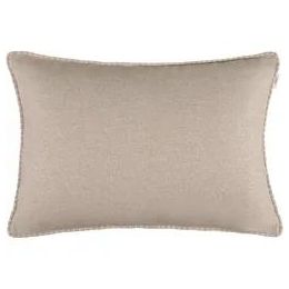 Dekokissen Esprit "Fun", beige (beige, unifarben), B:58cm H:0,5cm L:38cm, Polyester, Dekokissen_Sitzkissen_Kissenh&uuml;llen