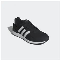 Sneaker Adidas SPORTSWEAR "RUN 60S 4.0", Herren, Gr. 48, schwarz-wei&szlig; (core schwarz, ftwr wei&szlig;, core schwarz), Leder, Textil, Schuhe Sneaker