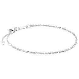 Armband Thomas Sabo "Figaro-Armband" Gr. 19, silber (silberfarben), Armb&auml;nder, Damen, 19, Silber 925 (recycelt), Armband