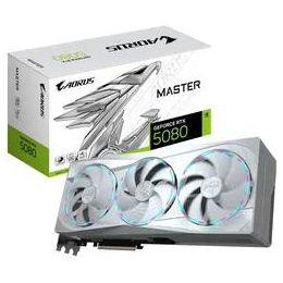 Gigabyte Grafikkarte "AORUS GeForce RTX 5080 MASTER ICE 16G Grafikkarte - 16GB GDDR7, 256 Bi", ohne farbbezeichnung, Grafikkarten, Topseller
