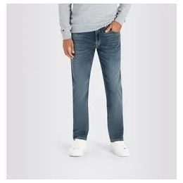 Tapered-fit-Jeans MAC "Jog ́n Jeans", Herren, Gr. 31, L&auml;nge 32, blau (nightblau authentic wash), Denim/Jeans, Obermaterial: 96% Baumwolle, 4% Elasthan, unifarben, regular fit lang, Jeans, im Five-Pocket Style