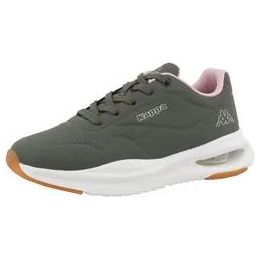 Sneaker Kappa "Olessa", Damen, Gr. 37, gr&uuml;n (khaki, rose), Synthetik, Schuhe Sneaker
