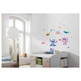 Wandtattoo Komar "Stitch World - Gr&ouml;&szlig;e 50 x 70 cm", bunt, Disney, Folie, Wandtattoos, Wandtattoo, selbstklebend, Wandsticker, Kinderzimmer