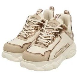 Trainingsschuh Buffalo "Buffalo CLD CHAI - VEGAN NUBUCK/NAPPA", Damen, Gr. 36, beige, copper, Schuhe