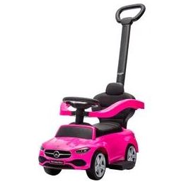 Rutscherauto Jamara "Mercedes-Benz C-Class 3in1", pink, Rutschautos, KinderB:40cm H:83cm T:84cm, mit Sound, B:40cm H:83cm T:84cm