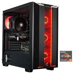 Captiva Gaming-PC "Advanced Gaming R94-107", schwarz, ohne Betriebssystem, 16 GB RAM 1.000 GB SSD, Desktop-PCs
