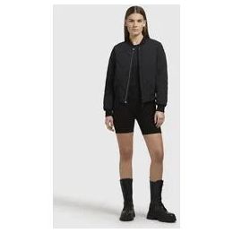 Steppjacke Khujo "ANGE", Damen, Gr. S, schwarz, 84% Nylon, 16% Polyurethan, unifarben, regular fit h&uuml;ftlang, eingesetzt Rippb&uuml;ndchen, Jacken Steppjacke