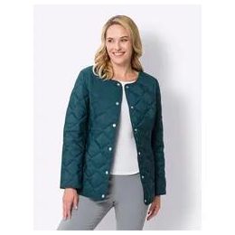 Steppjacke Classic Basics, Damen, Gr. 40, blau (petrol), 100% Polyester, Wattierung:100% Polyester, unifarben, Jacken Steppjacke
