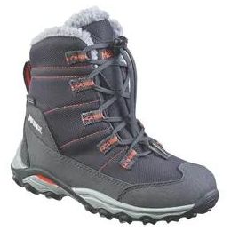 Wanderschuh Meindl "Meindl Yolup Junior schwarz/orange", Kinder, Gr. 39, schwarz, Mesh, Veloursleder, unifarben, Basic, Schuhe Wanderschuh, GORE-TEX &ndash; Winddicht, wasserdicht und atmungsaktiv