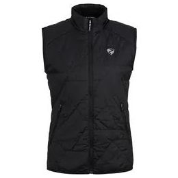 Funktionsweste Ziener "NALIA-Z vest lady", Damen, Gr. 38, schwarz, Obermaterial: 100% Polyester; Obermaterial 2: 84% Polyester, 16% Elasthan; Futter: 100% Polyester; Wattierung: 100% Polyester, Westen Funktionsweste