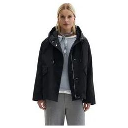 Marc O'Polo Outdoorjacke MARC O'POLO "aus Organic Cotton-Twill", Damen, Gr. 36, deep night blau, Obermaterial: 100% Baumwolle; Futter: 100% Baumwolle, unifarben, relaxed fit, normaler Saum, Jacken Outdoorjacke