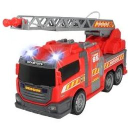 Spielzeug-Feuerwehr Dickie TOYS "Fire Fighter - Feuerwehrauto", rot, Spielzeugfahrzeuge, Kinder, mit Wasserspritze