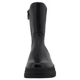 Stiefel Tom Tailor "Tom Tailor Short Boots", Damen, Gr. 36, schwarz, Polyurethan, unifarben, Schuhe Stiefel