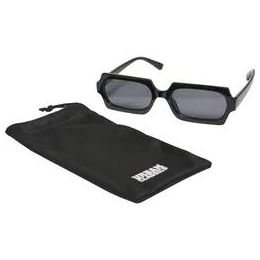 Sonnenbrille Urban Classics "Urban Classics Unisex Sunglasses Saint Louis", Damen, schwarz, Sonnenbrillen Sonnenbrille