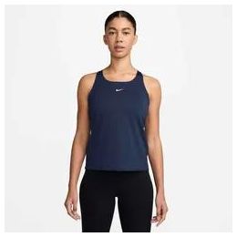 Tanktop Nike "Nike Pro Women's Dri-FIT Tank Top", Damen, Gr. L, midnight navy, Obermaterial: 87% Polyester, 13% Elasthan, Tops Tanktop, sportlicher Stil, f&uuml;r Fitness, &auml;rmelloses Design