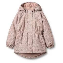 Allwetterjacke Wheat "Wheat Jacket Petra", M&auml;dchen, Gr. 110, rose dust flowers, 100% Polyester, mehrfarbig, normal, ohne Ausschnitt, Jacken, winddicht