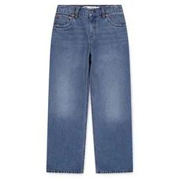 Levi's 5-Pocket-Jeans LEVI'S KIDS "LVB 578 BAGGY JEANS", Kinder, Gr. 6 (116), N-Gr, blau (blazing blau), Denim/Jeans, Obermaterial: 99% Baumwolle, 1% Elasthan, Jeans 5-Pocket-Jeans, Baggy-Silhouette, locker und l&auml;ssig