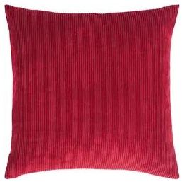Dekokissen Pad "CASUAL", rot, unifarben, B:40cm L:40cm, Polyacryl, Polyester, Dekokissen_Sitzkissen_Kissenh&uuml;llen, Made in Europe