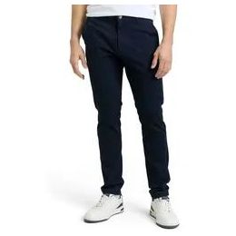 Chinohose Tom Tailor, Herren, Gr. 33, L&auml;nge 34, sky captain blau, Web, Obermaterial: 98% Baumwolle, 2% Elasthan. Futter: 65% Polyester, 35% Baumwolle, unifarben, slim fit lang, Hosen Chinohose, mit Stretch