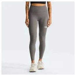 Funktionstights The North Face "W FLEX 25IN TIGHT", Damen, Gr. S, N-Gr, smoked pearl, Obermaterial: 77% Polyester, 23% Elasthan, Hosen, mit FlashDryTM Technologie, konturierter Mesh-Bund, sportlicher Stil