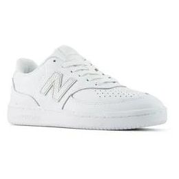 Sneaker New Balance "BB80", Herren, Gr. 36, 103 wei&szlig;, Leder, Schuhe Sneaker