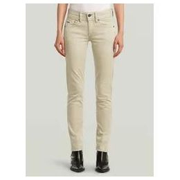 G-Star Raw Chinohose G-STAR "Midge Slim Straight Chino", Damen, Gr. 32, L&auml;nge 30, dk brick gd, Obermaterial: 97% Baumwolle, 3% Elasthan, Hosen Chinohose