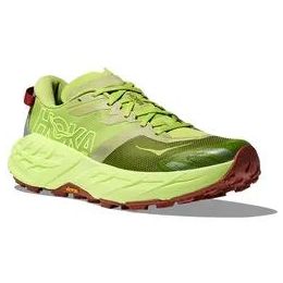 Trailrunningschuh Hoka One One "SPEEDGOAT 7", Herren, Gr. 43, kiwi, neon yuzu, Synthetik, Textil, Schuhe