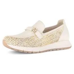 Slipper Gabor "Slipper", Damen, Gr. 37,5, beige, Schuhe Slipper