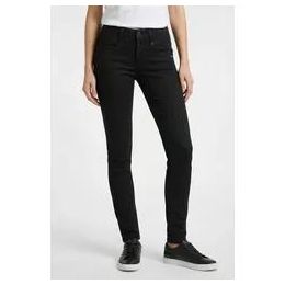 Skinny-fit-Jeans Gang "94MEDINA", Damen, Gr. 29, N-Gr, prewashed, Denim/Jeans, Obermaterial: 59% Baumwolle, 36% Polyester, 5% Elasthan, skinny fit lang, Jeans, mit stylischer halb offener Knopfleiste