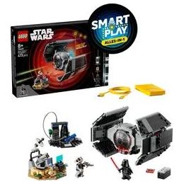 Konstruktionsspielsteine Lego "SMART Play: Darth Vaders TIE Fighter (75421), Lego Star WarsTM", bunt, Spielbausteine, Kinder, Kunststoff, inklusive SMART Brick; mit Licht- und Soundeffekten