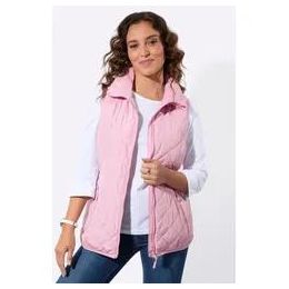 Steppweste Casual Looks, Damen, Gr. 36, ros&eacute;, 100% Polyester, Wattierung:100% Polyester, unifarben, Westen Steppweste
