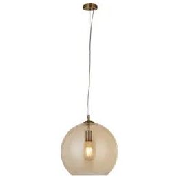 Searchlight H&auml;ngeleuchte "Balls Pendant", antikmessing und bernstein, 1, &Oslash; 35cm H: 35cm, 1 Stk., Leuchten, H&auml;ngeleuchte