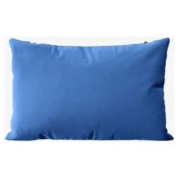 Kissenbezug WOLKENFELD "Renforc&eacute; Kissenbezug Baumwolle - Nat&uuml;rlich weiches Schlafgef&uuml;hl", blau (marineblau), B:70cm L:90cm, Renforc&eacute;, Obermaterial: 100% Baumwolle, Kissenbez&uuml;ge, Kissenbezug, Gr&ouml;&szlig;e 80x80, 40x80 und 70x90 cm; versteckter Rei&szlig;verschluss
