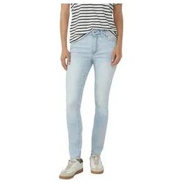 Skinny-fit-Jeans s.Oliver "IZABELL", Damen, Gr. 38, L&auml;nge 32, light blau, Denim/Jeans, Obermaterial: 84% Baumwolle, 14% Polyester, 2% Elasthan, skinny fit lang, Jeans, in coolen, unterschiedlichen Waschungen