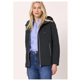 Windbreaker Street One, Damen, Gr. 38, skyfall blau, Stoff, Obermaterial: 60% Polyester, 40% Nylon; Futter: 100% Polyester, unifarben, comfort fit normal, ohne Ausschnitt, B&uuml;ndchen, Jacken Windbreaker, mit Kapuze mit Tunnelzugband