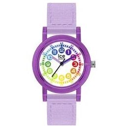 Ice Watch Quarzuhr ICE-WATCH "ICE learning - Girl - Extra Small - 3H", lila (flieder), Armbanduhren, Kinder, Quarzuhr, Armbanduhr, Kinderuhr, Lernuhr, M&auml;dchen, Schulanfang, Geschenkidee
