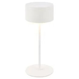 Briloner LEUCHTEN LED Tischleuchte "KIRA", wei&szlig;, 1, 1 Stk., Leuchten, 8x19 cm, Akku tauschbar, Indoor/Outdoor, Wohnzimmer, Flur, Balkon, LED Tischleuchte