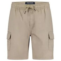 Shorts Blue Seven "Blue Seven Cargoshorts", Jungen, Gr. 176, 0340, kitt, 100% Baumwolle, relaxed fit, Hosen Shorts